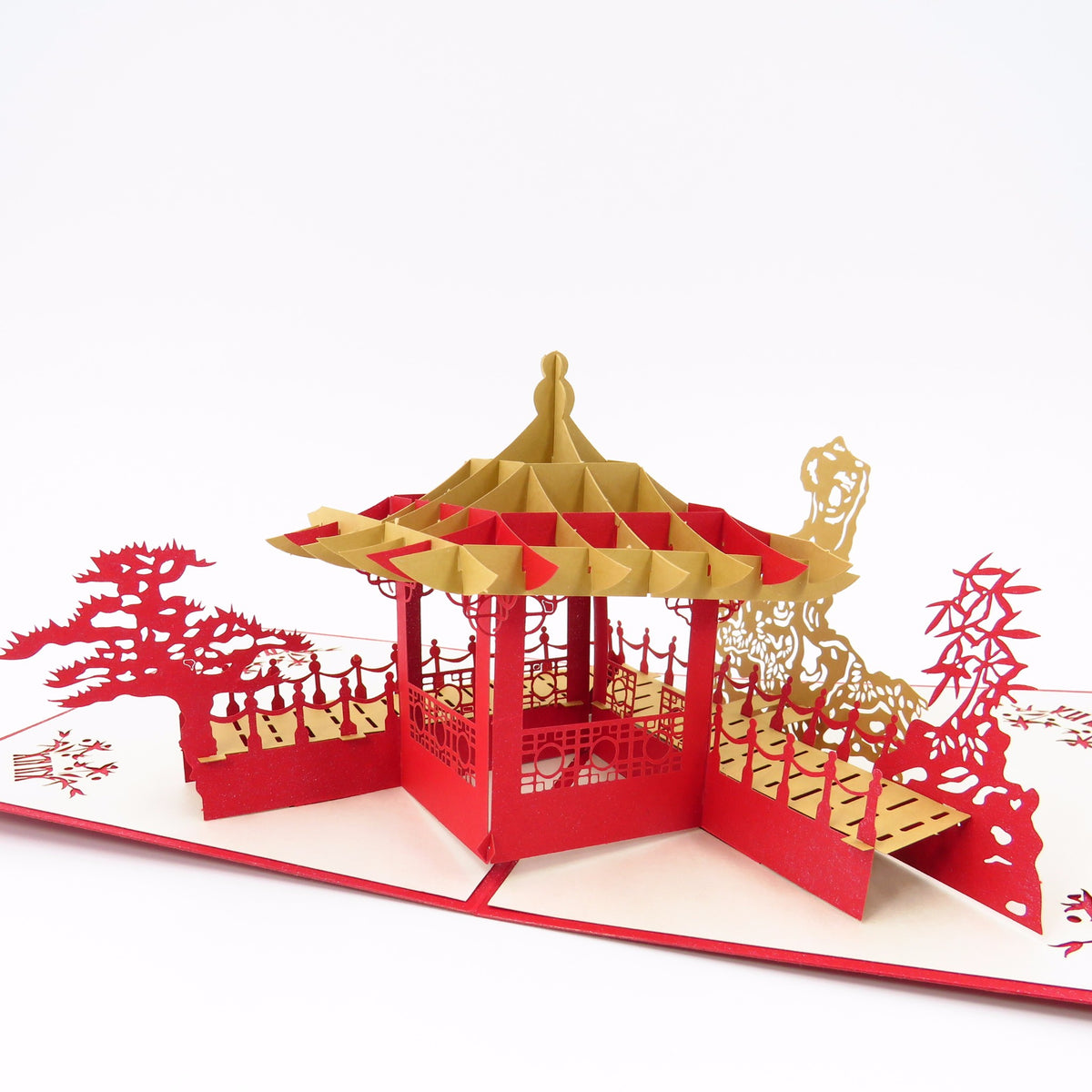 Asian Garden Pop Up Card | Pop Card Express