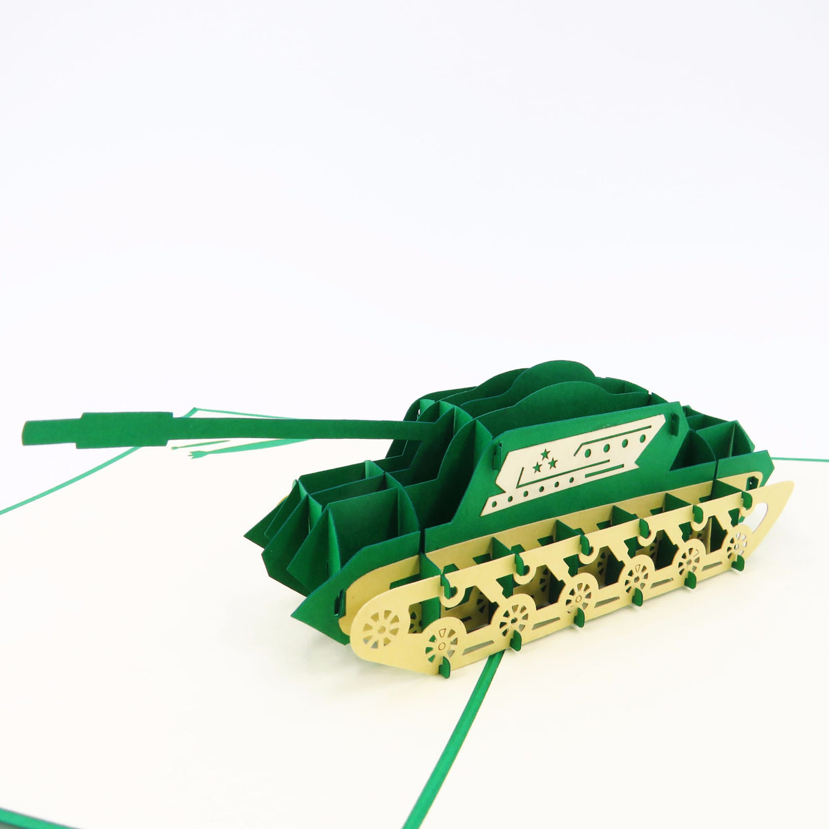 3D Tank Pop Up Card | Pop Card Express