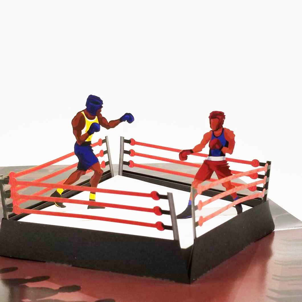 Boxing Pop Up Card – Pop Card Express