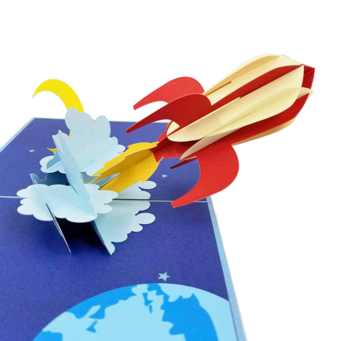 Rocket Ship Pop Up Card | Pop Card Express