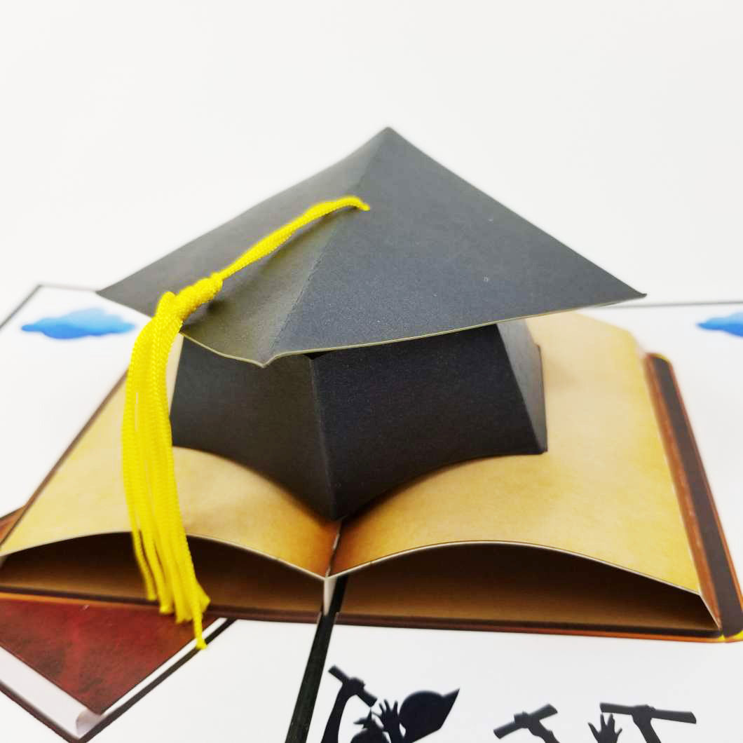 Graduation Hat Pop Up Card – Pop Card Express