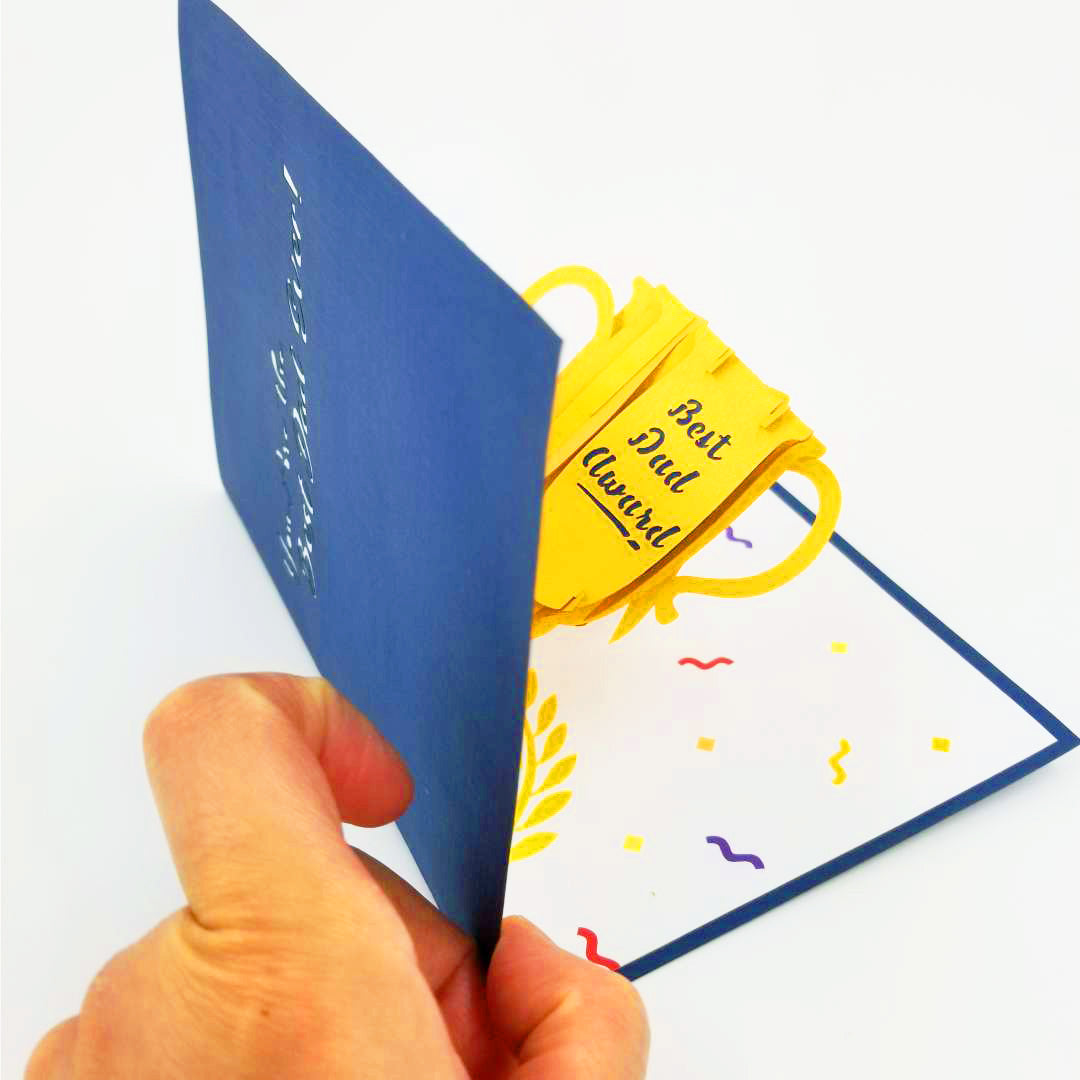 Best Dad Pop Up Card | Pop Card Express | Pop Card Express